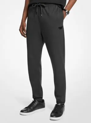 Michael Kors Cotton Blend Jogger - Black