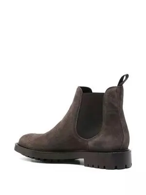 Kiton Leather Chelsea Boots