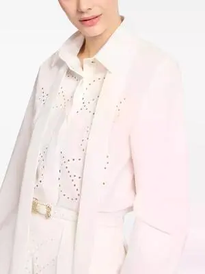 Elie Saab Monogram-embroidered Shirt