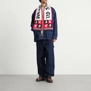 POLAR SKATE CO. Checkers Football Scarf