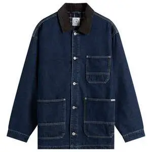 POLAR SKATE CO. Flannel Lined Ezra Jacket - Indigo