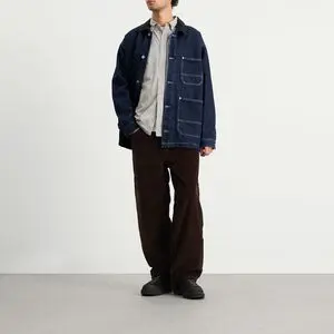 POLAR SKATE CO. Flannel Lined Ezra Jacket - Indigo