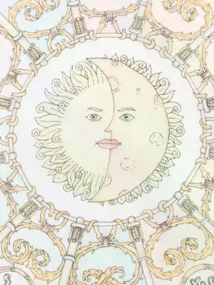 ATELIER CHOUX Zodiac Printed Blanket