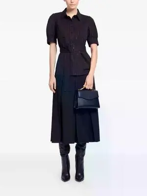 Elie Saab Belted Crepe Shirt