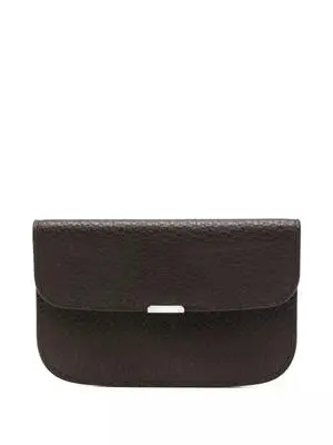 LEMAIRE Leather Card Holder - Brown