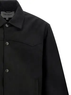 Carhartt Work In Progress Logo Patch Ribbed Ray Jacket