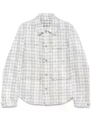 Thom Browne Gingham Tweed Jacket