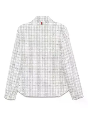 Thom Browne Gingham Tweed Jacket