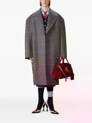 Thom Browne Argyle-intarsia Merino-wool Cardigan