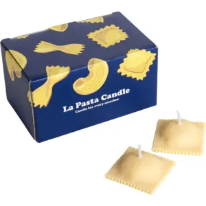 SOUTHLAKE GIFTS Pasta Candle - Ravioli 2-pack
