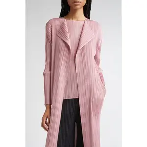 Issey Miyake Drop Shoulder Coats For Women