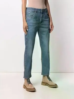 Brunello Cucinelli Mid-rise Straight-leg Jeans