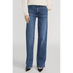 FRAME High-waist Straight-leg Trouser Jeans - Foxley