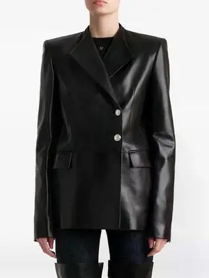 Khaite Button Lambskin Jacket