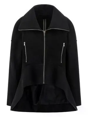 Rick Owens Virgin Wool Oversized Coat