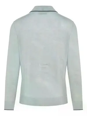 Canali Long Sleeve Polo Shirt