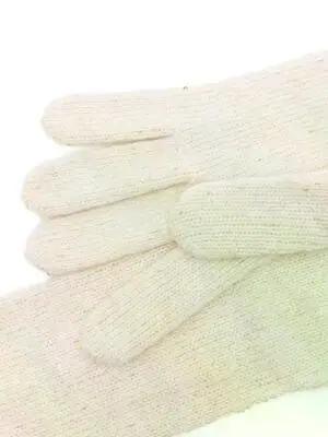 GRAN SASSO Cable-knit Gloves