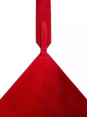 Khaite Small Lotus Tote Bag - Red