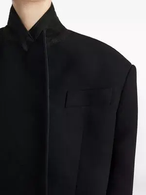 Khaite Notched Lapel Single-button Jacket