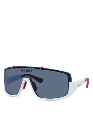 Vuarnet Outdoor Mask Sunglasses - White Blue/pc Blue Polar