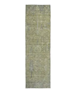 DALYN RUG COMPANY Solace Washable Sl11 Runner Area Rug 2'3 X 7'6 - Green