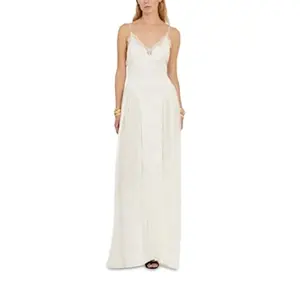 ROTATE BY BIRGER CHRISTENSEN Satin Lace Dress