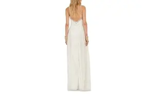 ROTATE BY BIRGER CHRISTENSEN Satin Lace Dress
