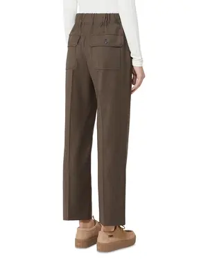 Max Mara Wool Blend Ankle Pants