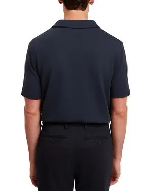 Ted Baker London Danlibe Short Sleeve Argyle Button Through Jersey Shirt