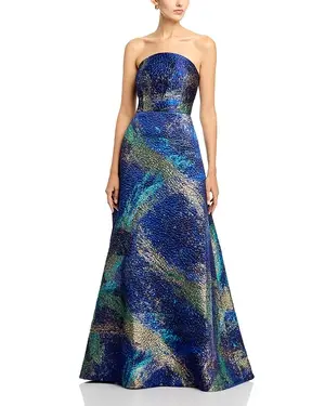 Rickie Freeman For Teri Jon Paneled Evening Dresses