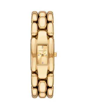 Michael Kors Hally Watch, 21mm - Gold/gold