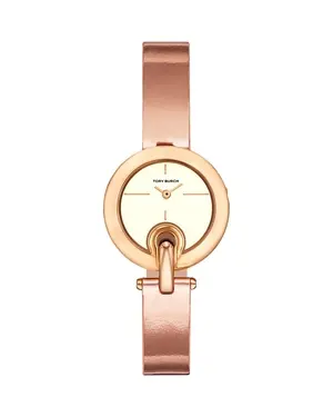 Tory Burch The Pierced Small Watch - White/pink