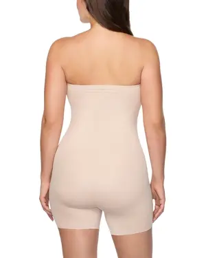 TC FINE INTIMATES Strapless Shaping Bodysuit - Warm Beige