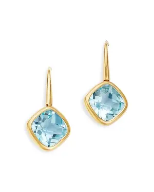 Blue Topaz Earrings