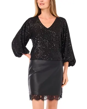 Vince Camuto Sequined Tops