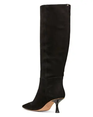 Kate Spade New York Adele Suede Tall Boots - Black