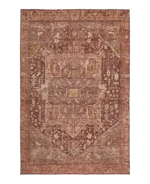 DALYN RUG COMPANY Solace Washable Sl14 Area Rug 5'0 X 7'6 - Red