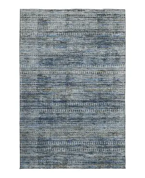 DALYN RUG COMPANY Solace Washable Sl3 Area Rug 3'0 X 5'0 - Indigo