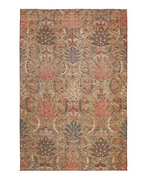 DALYN RUG COMPANY Solace Washable Sl7 Area Rug 5'0 X 7'6 - Tan/beige