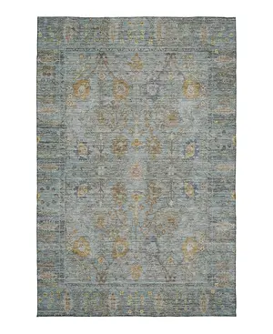 DALYN RUG COMPANY Solace Washable Sl9 Area Rug 9'0 X 12'0 - Indigo