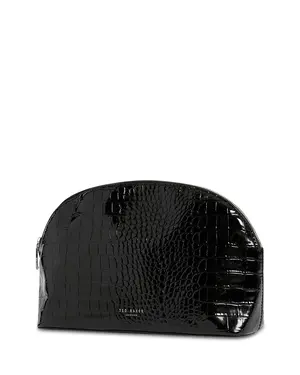Ted Baker London Valoris Croc Embossed Large Washbag