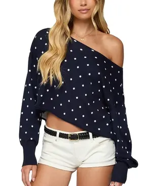 Polka Dots Sweaters For Women