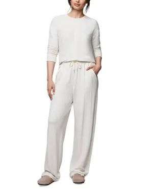 Splendid Supersoft Trim Pants - Pale Oak Heather