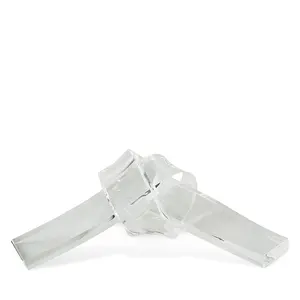 TIZO Lucite Bow Decorative Piece - No Color
