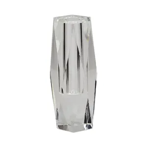 TIZO Crystal Diamond Shaped Bud Vase - No Color
