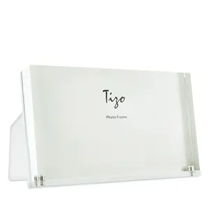 TIZO Clear Lucite Floating Photo Frame 7 X 5 - No Color