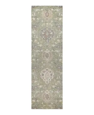 DALYN RUG COMPANY Tabrook Washable Tb4 Runner Area Rug 2'3 X 7'6 - Green