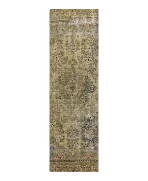 DALYN RUG COMPANY Tabrook Washable Tb8 Runner Area Rug 2'3 X 7'6 - Tan/beige