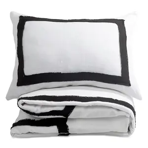 AMITY HOME Brady Duvet Cover, Queen - Ivory