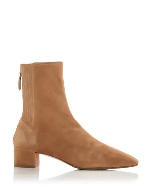 AQUAZZURA Saint Honore Booties - Camel